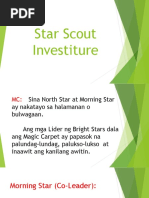 KAB SCOUT INVESTITURE PROGRAM and SCRIPT | PDF
