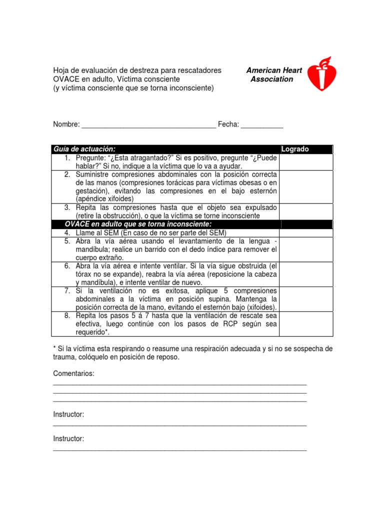 Guias Aha | PDF | Reanimación cardiopulmonar | Fisiología