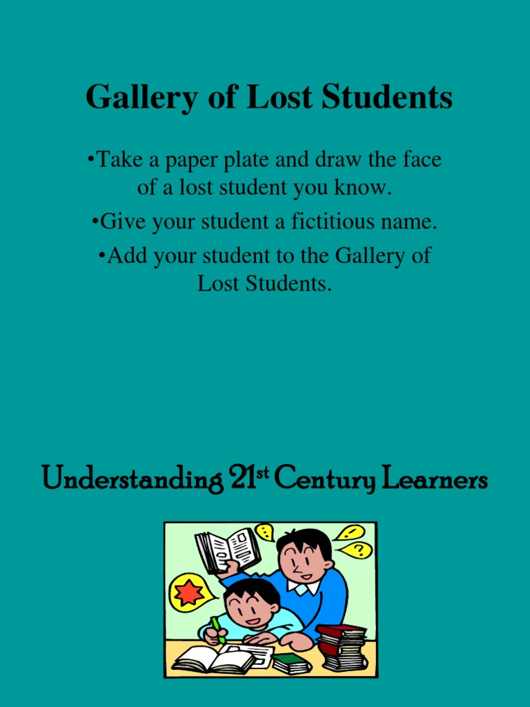 Gallery of Lost Students | PDF | Learning | Curriculum