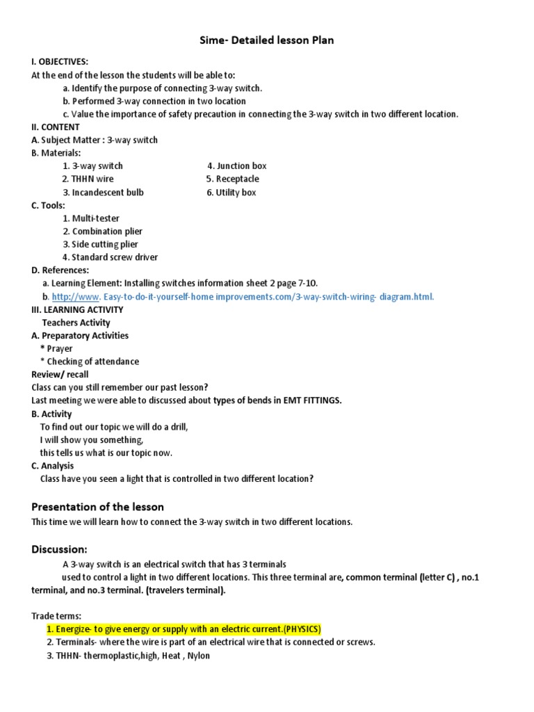 Wiring a Three-Way Switch: A Comprehensive Lesson on Connecting Lights ...