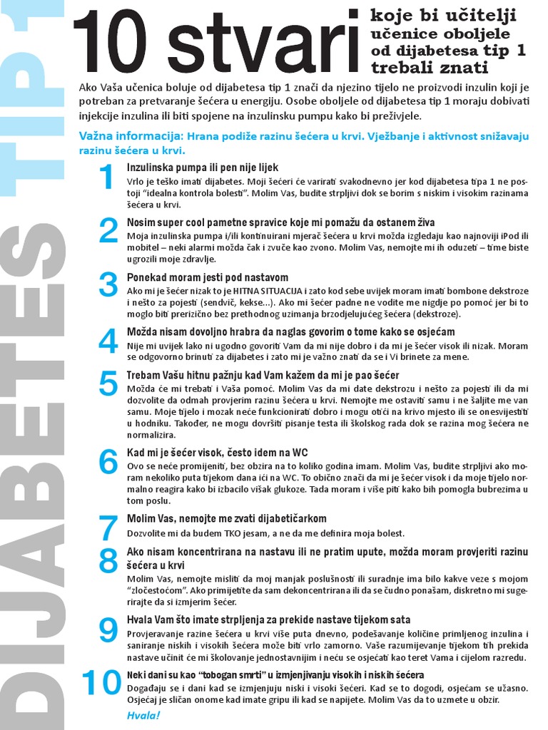 10 Stvari DM Cure A3 | PDF