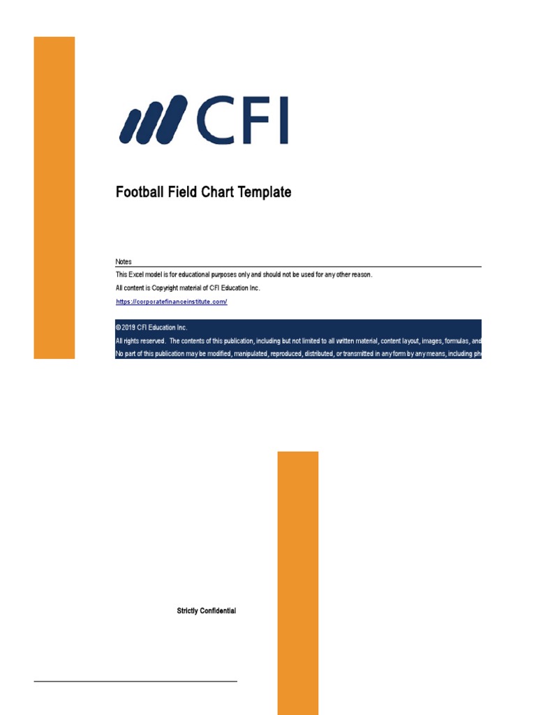 Football Field Chart Template | PDF