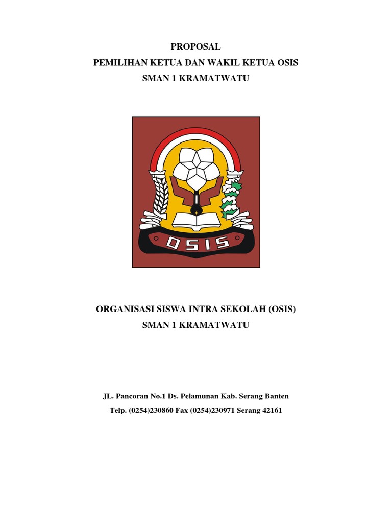 108 Proposal Pemilihan Osis | PDF