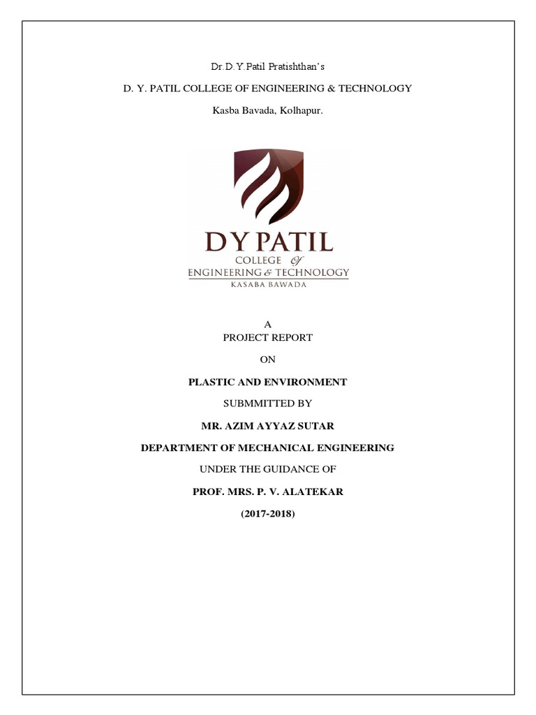 Environment Project Final | PDF | Recycling | Gasification