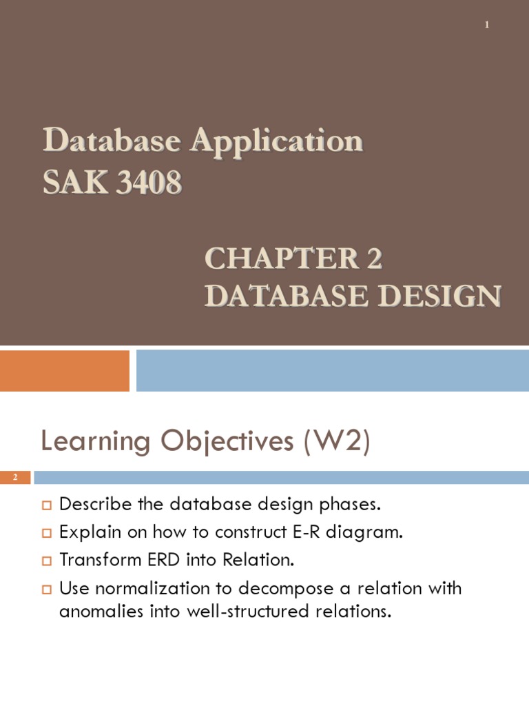 Chapter02 01 Database Design Introduction | PDF | Conceptual Model | Information Retrieval