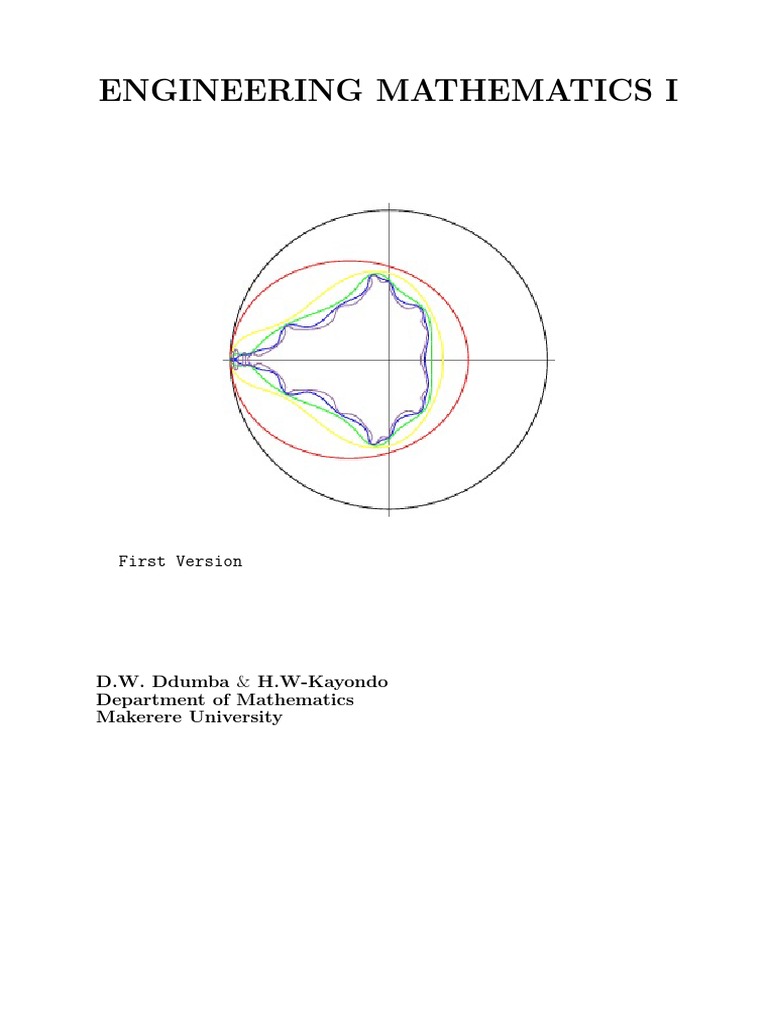 Engineering Maths I | PDF | System Of Linear Equations | Function ...