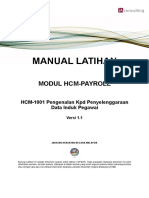 Manual Pengguna Modul HCM Versi 2.1 | PDF