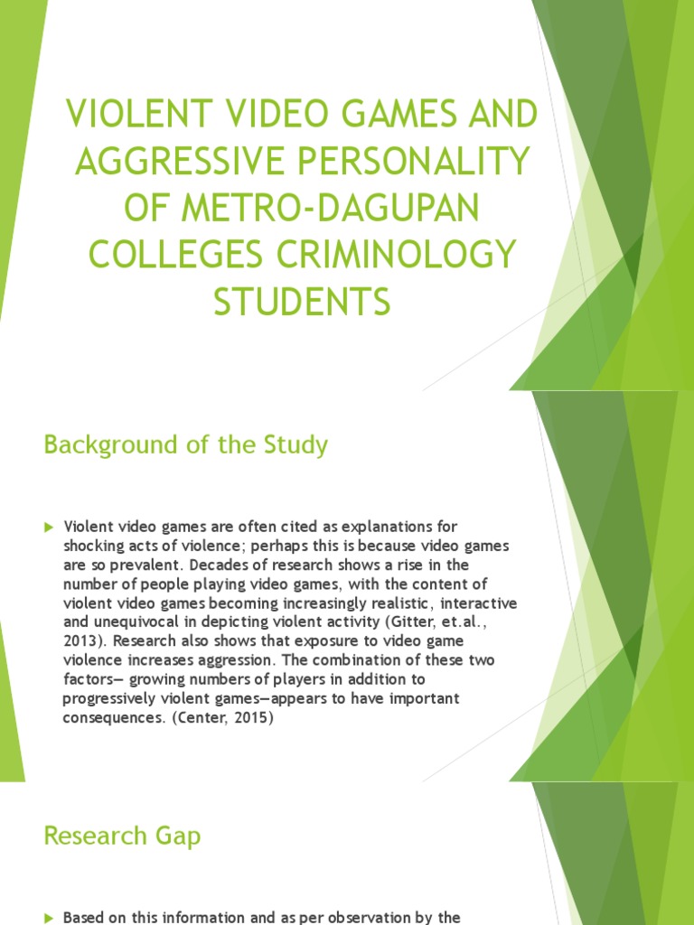 The Relationship between Violent Video Game Play and Aggressive ...