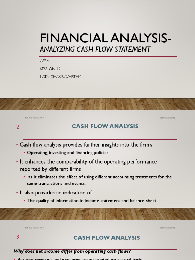 Cash Flow Statement Analysis Guide | PDF | Free Cash Flow | Investing