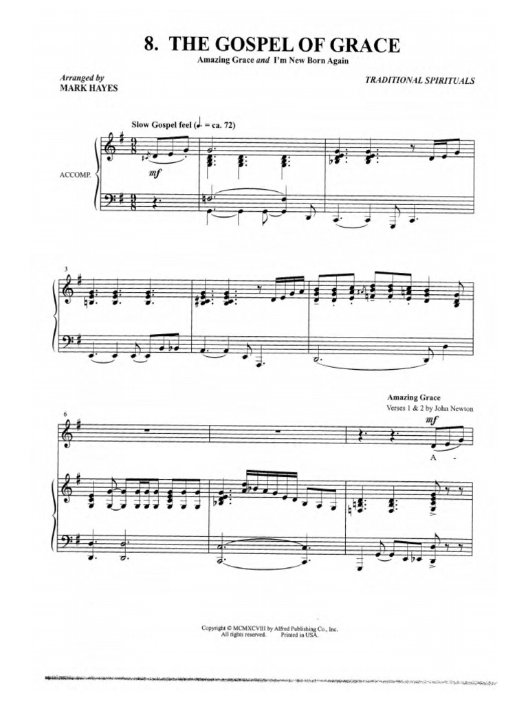 The Gospel of Grace | PDF