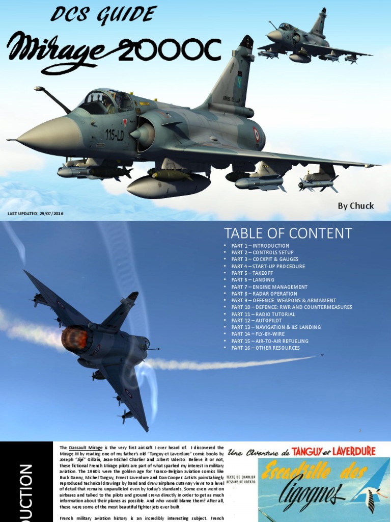 Mirage 2000 DCS Flight Manual | PDF | Aerospace | Aerospace Engineering
