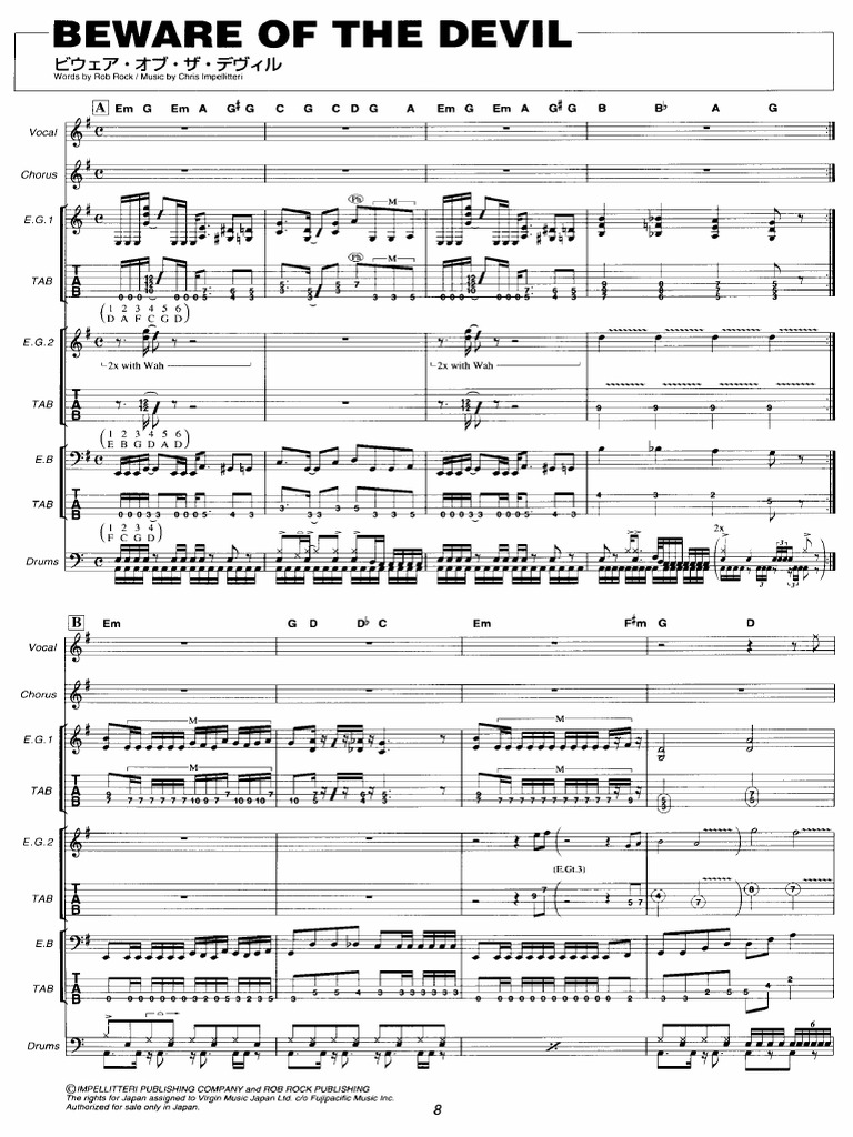 Chris Impellitteri - Crunch | PDF