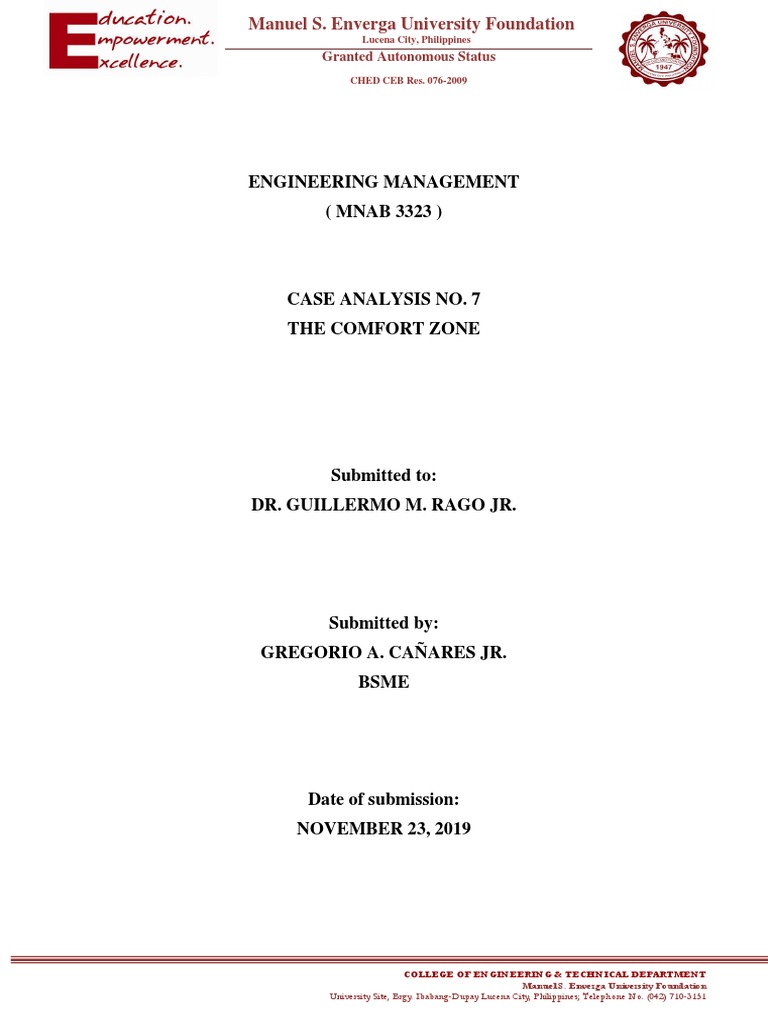 Engineering Management Assignment 7,8 9 | PDF | Real Estate Broker | Motivation