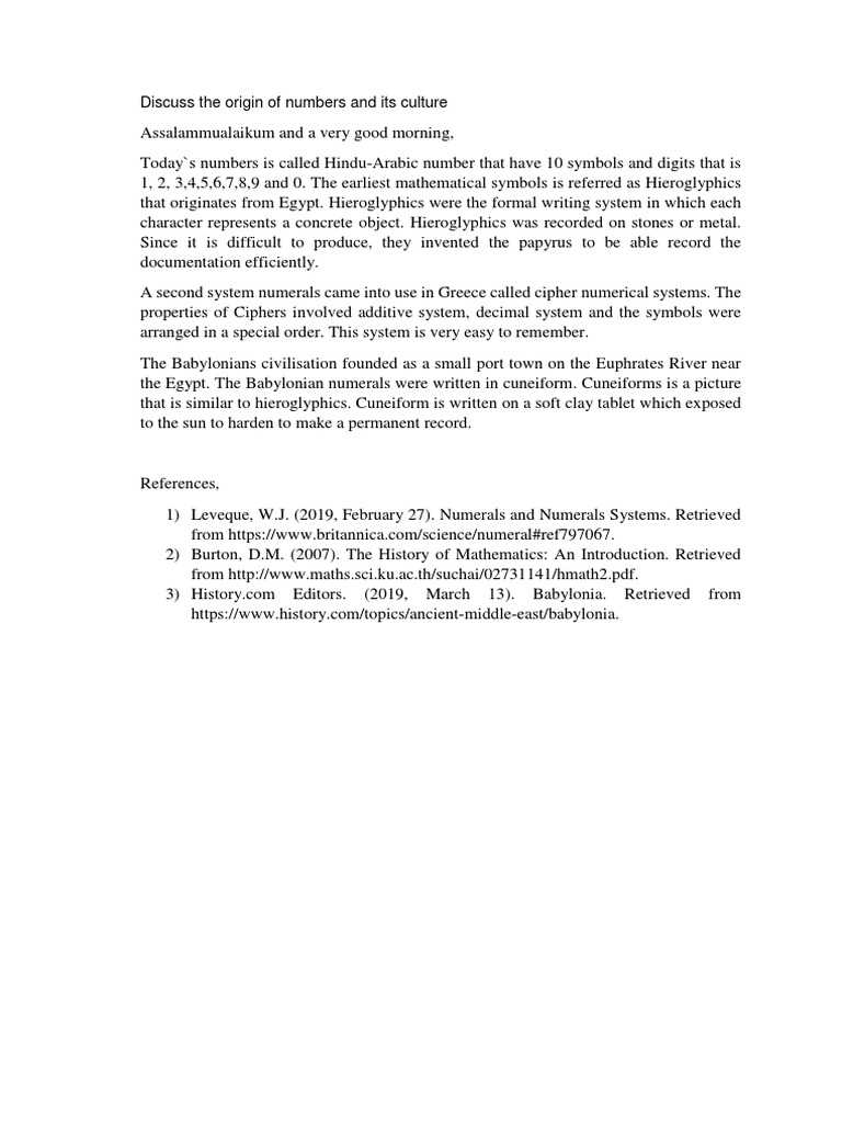 History of Mathematics | PDF