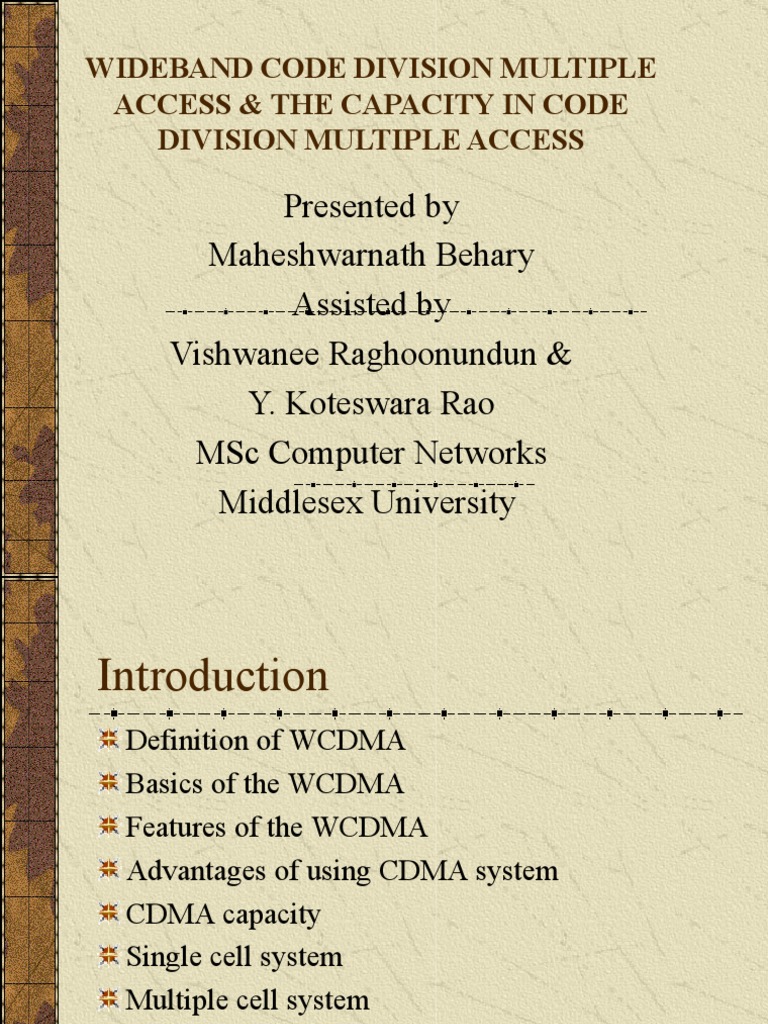 Wcdma 1488 | PDF | Channel Access Method | Wireless