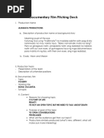 Documentary Proposal Template Guide | PDF | Bias | Documentary Film