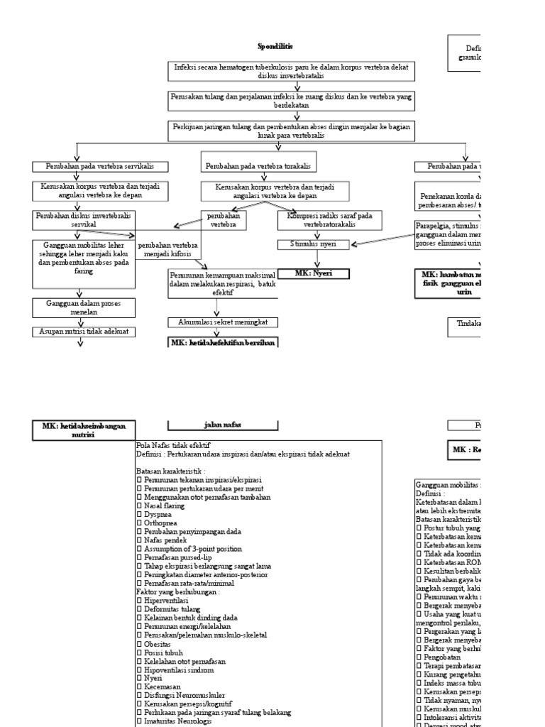 Woc Spondilitis TB | PDF