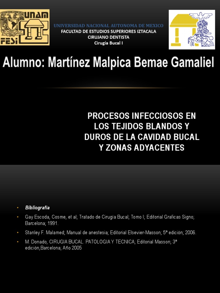 Procesos Infecciosos en Los Tejidos Blandos y | PDF | Cirugía Oral y ...