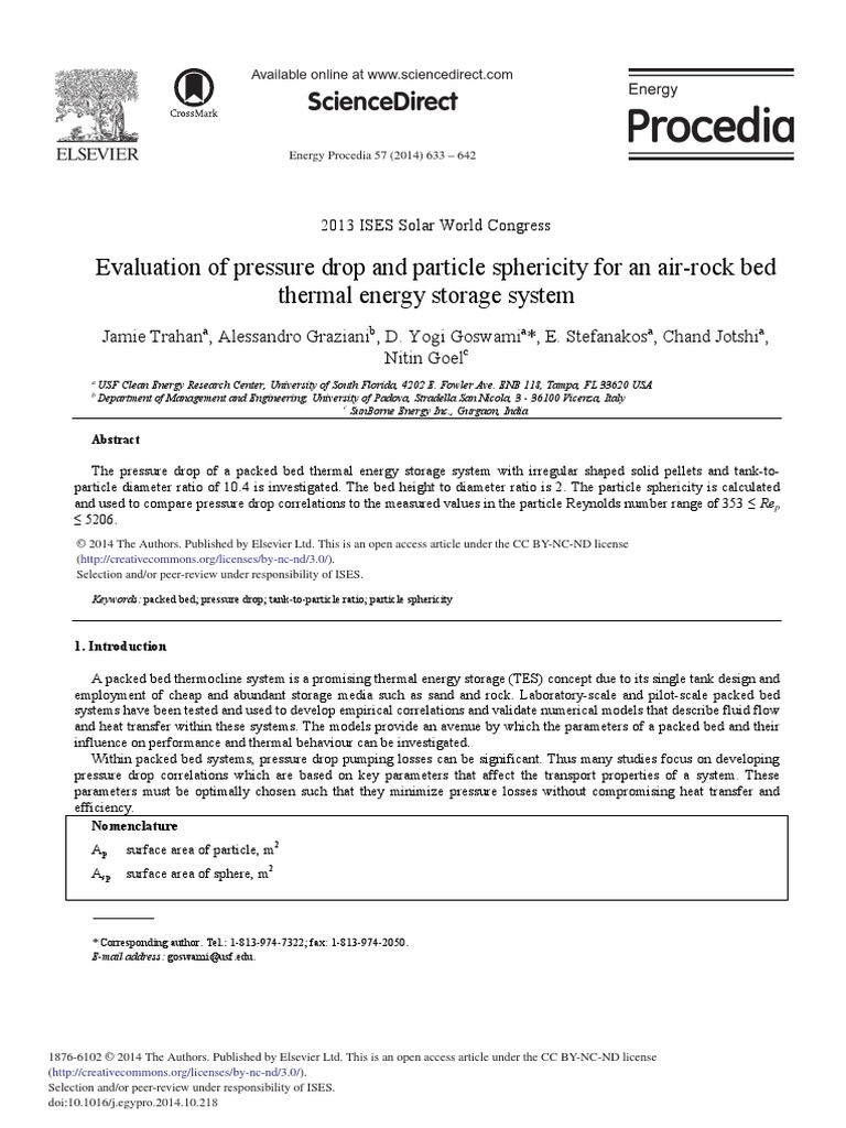 Ergun Equation Sphericity | PDF | Reynolds Number | Fluid Dynamics