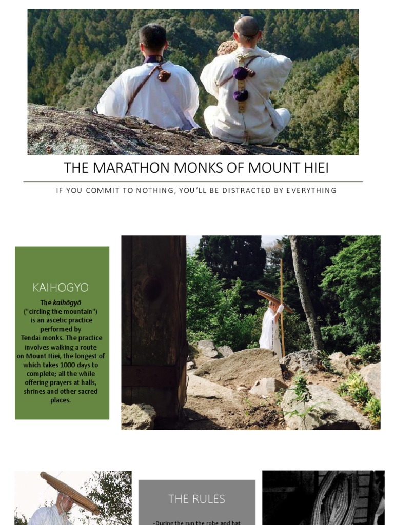 The Marathon Monks of Mount Hiei | PDF