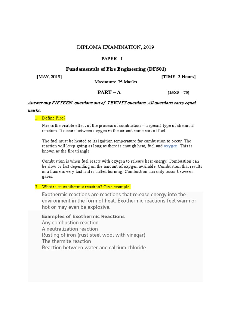 Fundamentals of Fire Engineering: Understanding the Key Concepts | PDF | Combustion | Fires