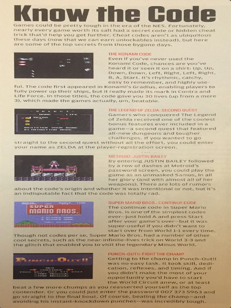 NES Cheat Codes | PDF | Works | Game Design