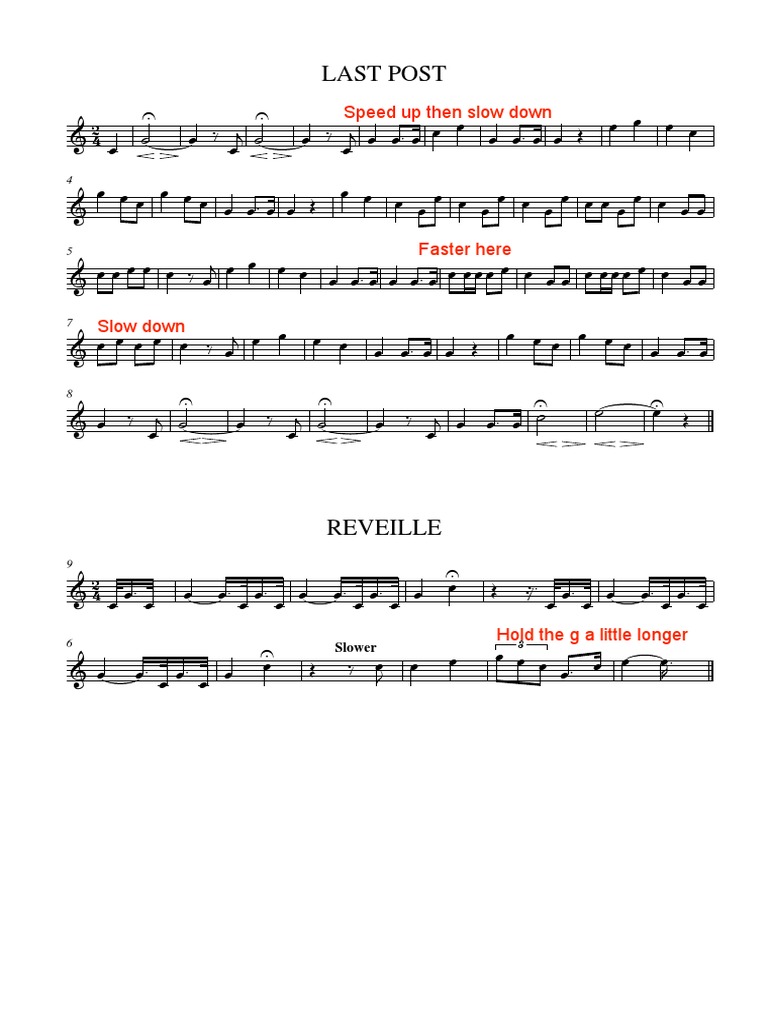 Last Post: Speed up then slow down