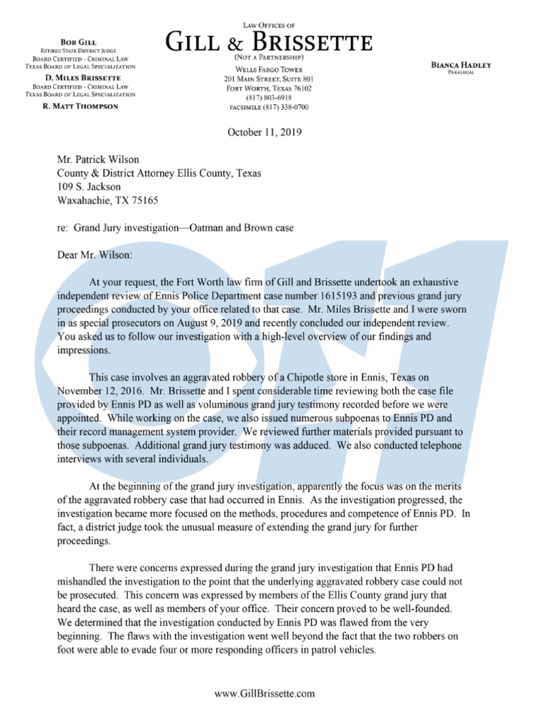 Ennis PD Report - 2019 - CBS Watermark | PDF