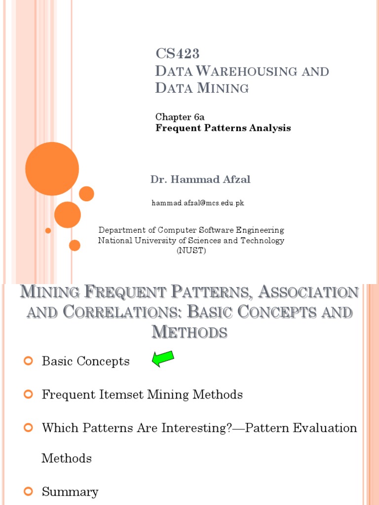 Mining Closed and Max Patterns | PDF | Information Science | Areas Of ...
