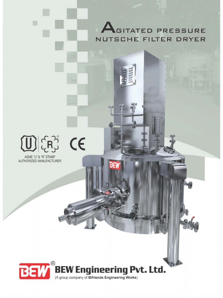 ANFD Agitated Nutsche Filter Dryer | PDF
