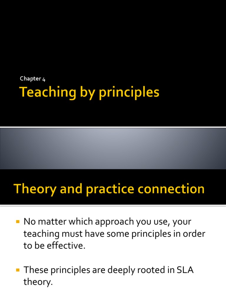 Teaching by Principles | PDF | Second Language | Motivation