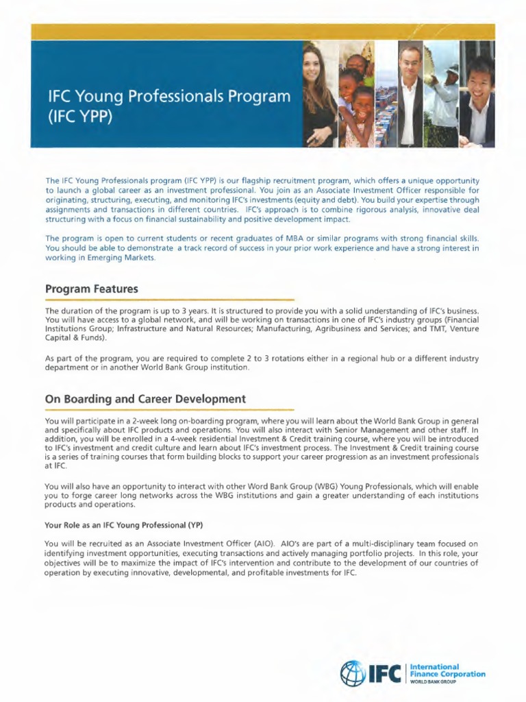 IFC | PDF | International Finance Corporation | World Bank Group
