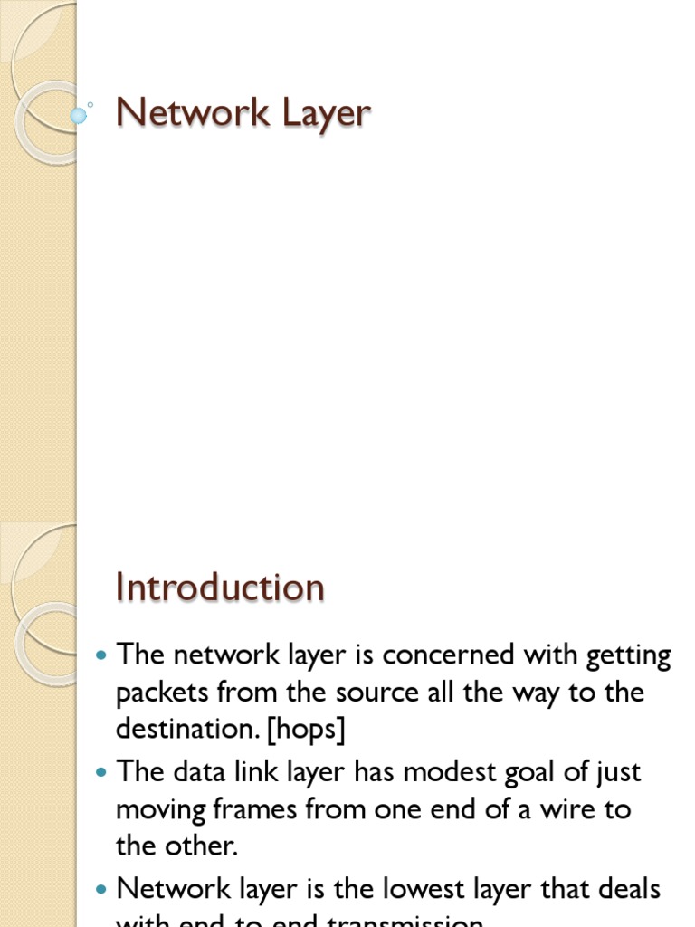 Unit 4 Network Layer | PDF | Routing | Computer Network