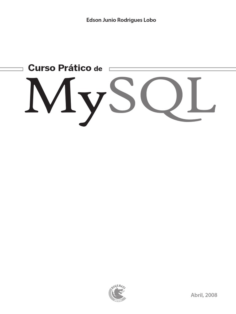 Curso Prático de MySQL | PDF | SQL | Bancos de dados