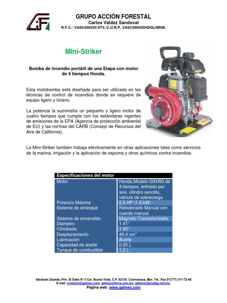 Mini Striker | PDF | Aluminio | Materiales