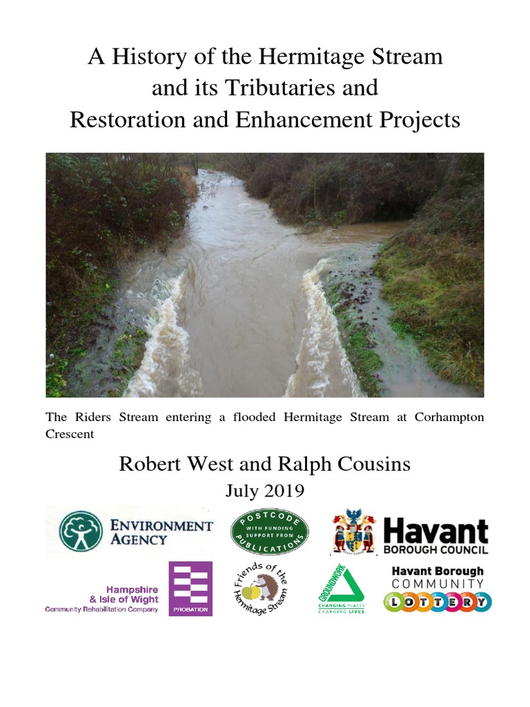 105 A History of The Hermitage Stream | PDF | Stream | Flood