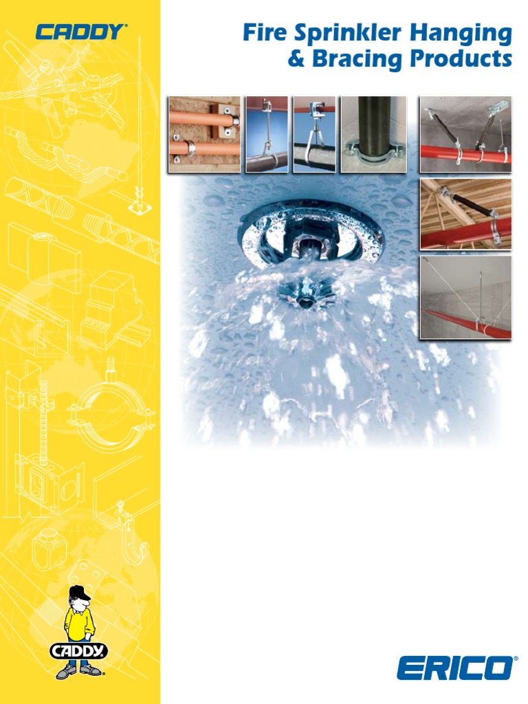 Fire Sprinkler Hanging & Bracing Products | PDF | Screw | Building ...