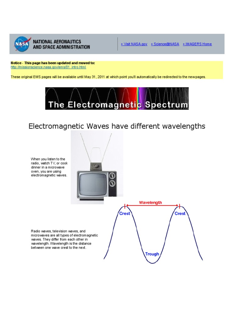 Electromagnetic Spectrum | PDF | Electromagnetic Spectrum ...