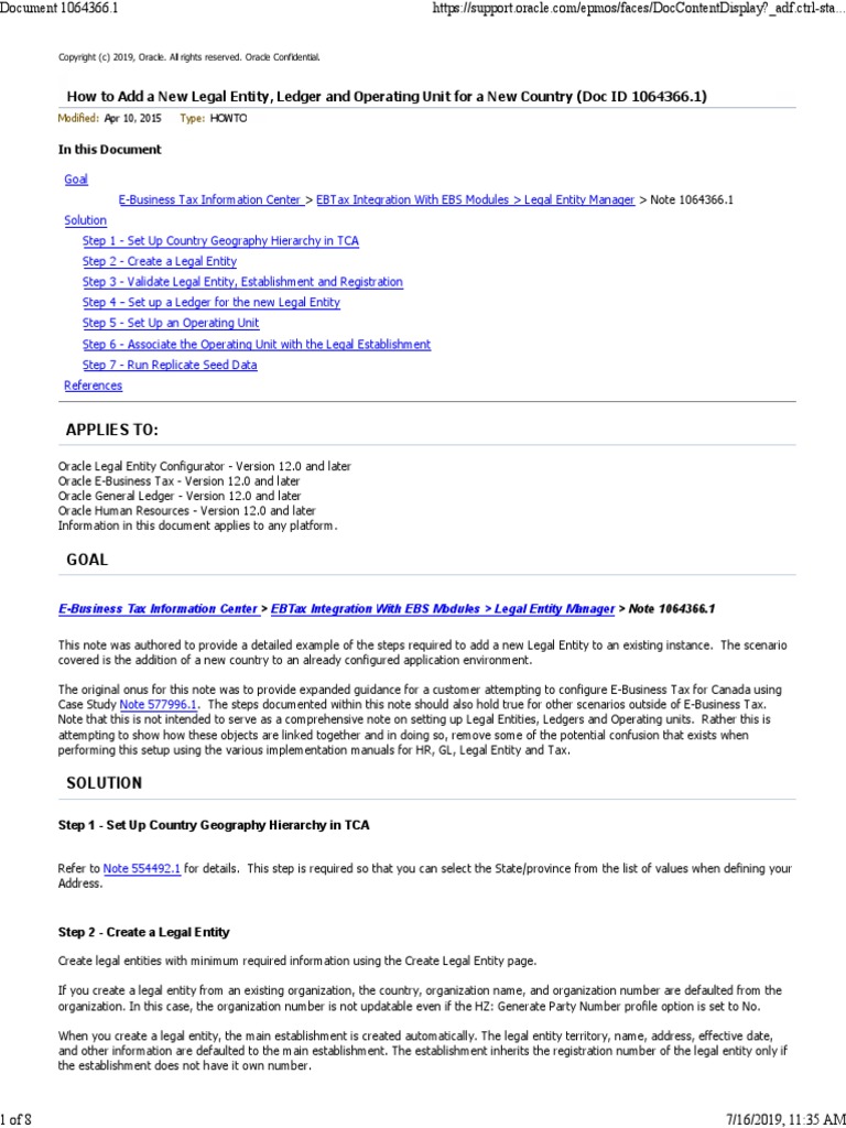 Applies To:: Apr 10, 2015 Howto | PDF | Electronic Business | Oracle ...