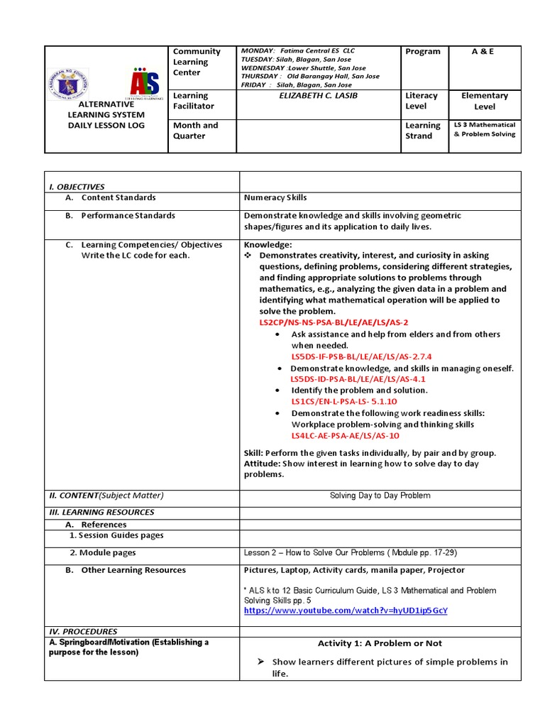 Solving Day to Day Problems: A Guide to Identifying Issues, Considering ...