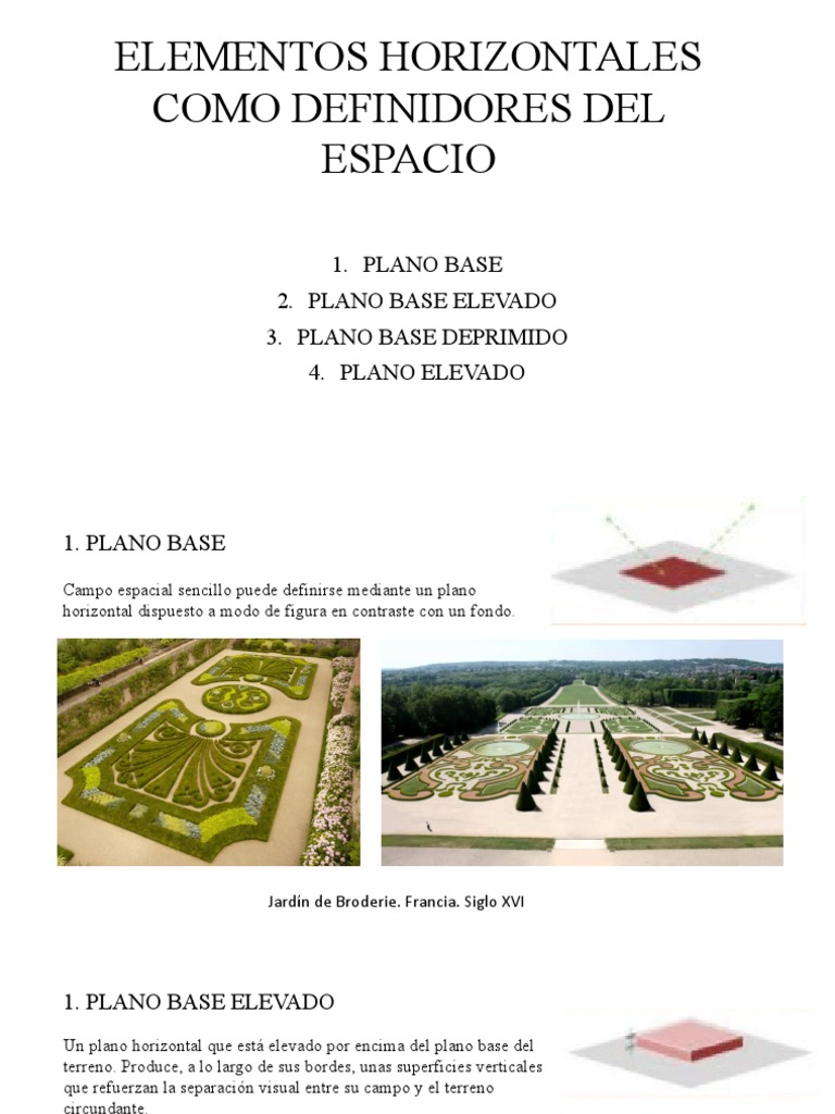 Elementos Horizontales en Arquitectura | PDF | Naturaleza