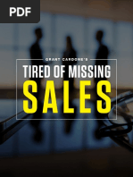 Grant Cardone - Structure of The Outbound Cold Call | PDF | Business ...