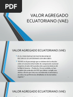 Preguntas Vae | PDF | Valor añadido | Consumo (economía)