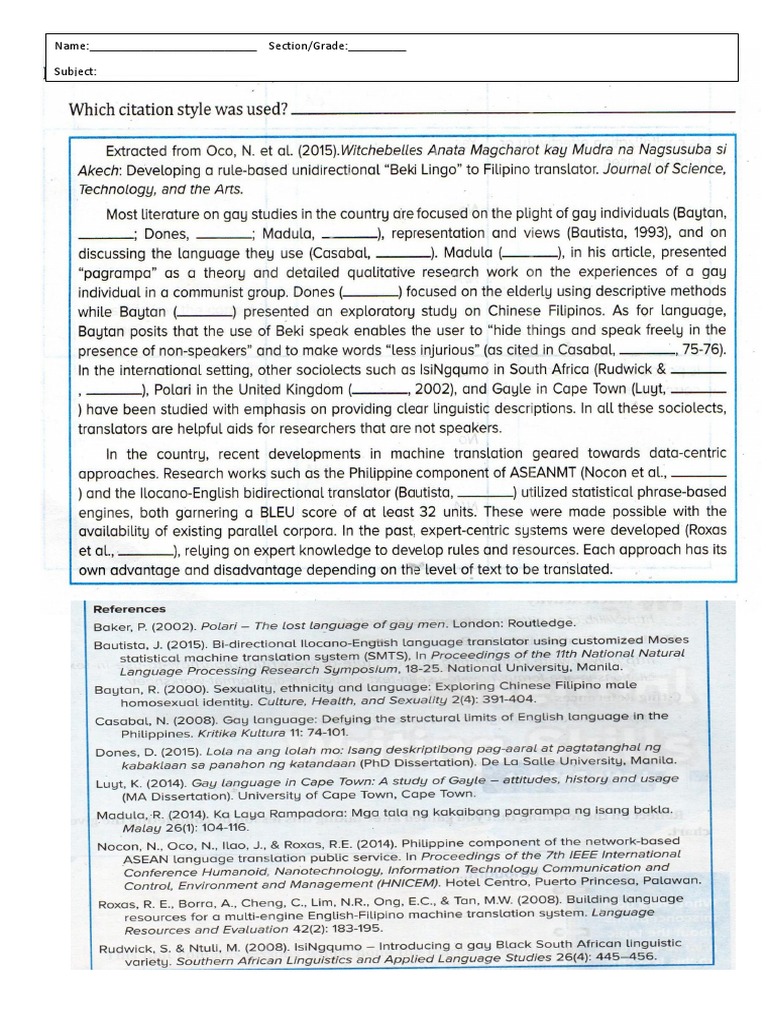 Activity Sheet 2 Source | PDF