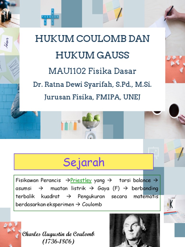 10 Hukum Coulomb Dan Hukum Gauss | PDF | Sains & Matematika 10 Hukum Coulomb Dan Hukum Gauss | PDF | Sains & Matematika