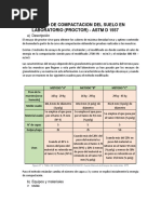 Norma Inv E-142-13 (Ensayo Modificado de Compactación) | PDF | Densidad | Suelo