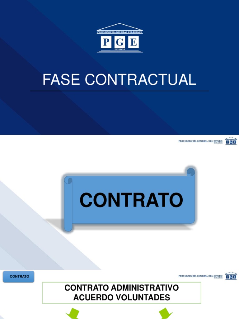 Diapositivas Fase Contractual | PDF | Outsourcing | Debido al proceso