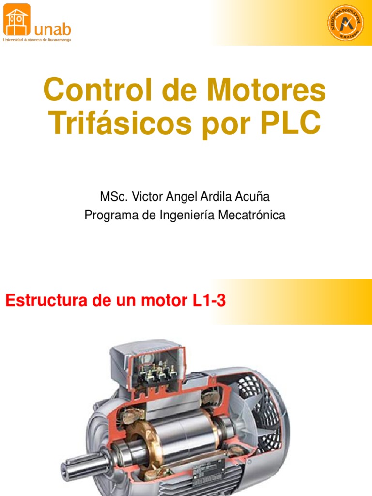 Control de Motores Trifásicos Por PLC | PDF | Fusible (Eléctrico ...