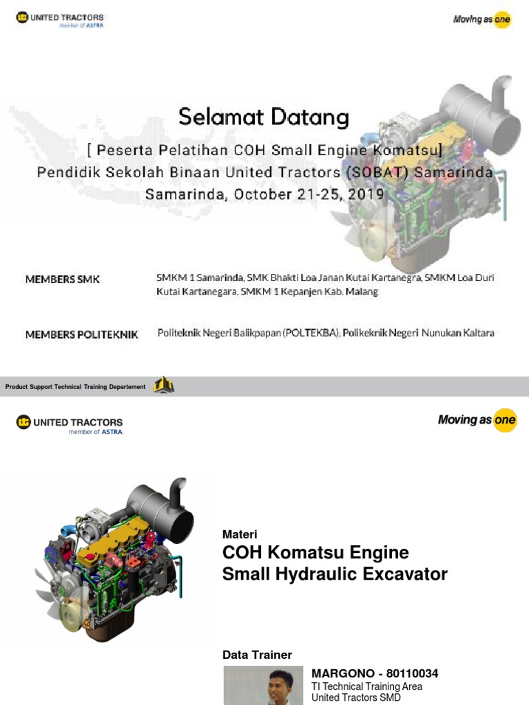 COH Komatsu Engine Small PC Rev PDF | PDF