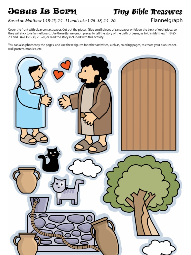 Bible Coloring Pages For Flannel Graph Stories